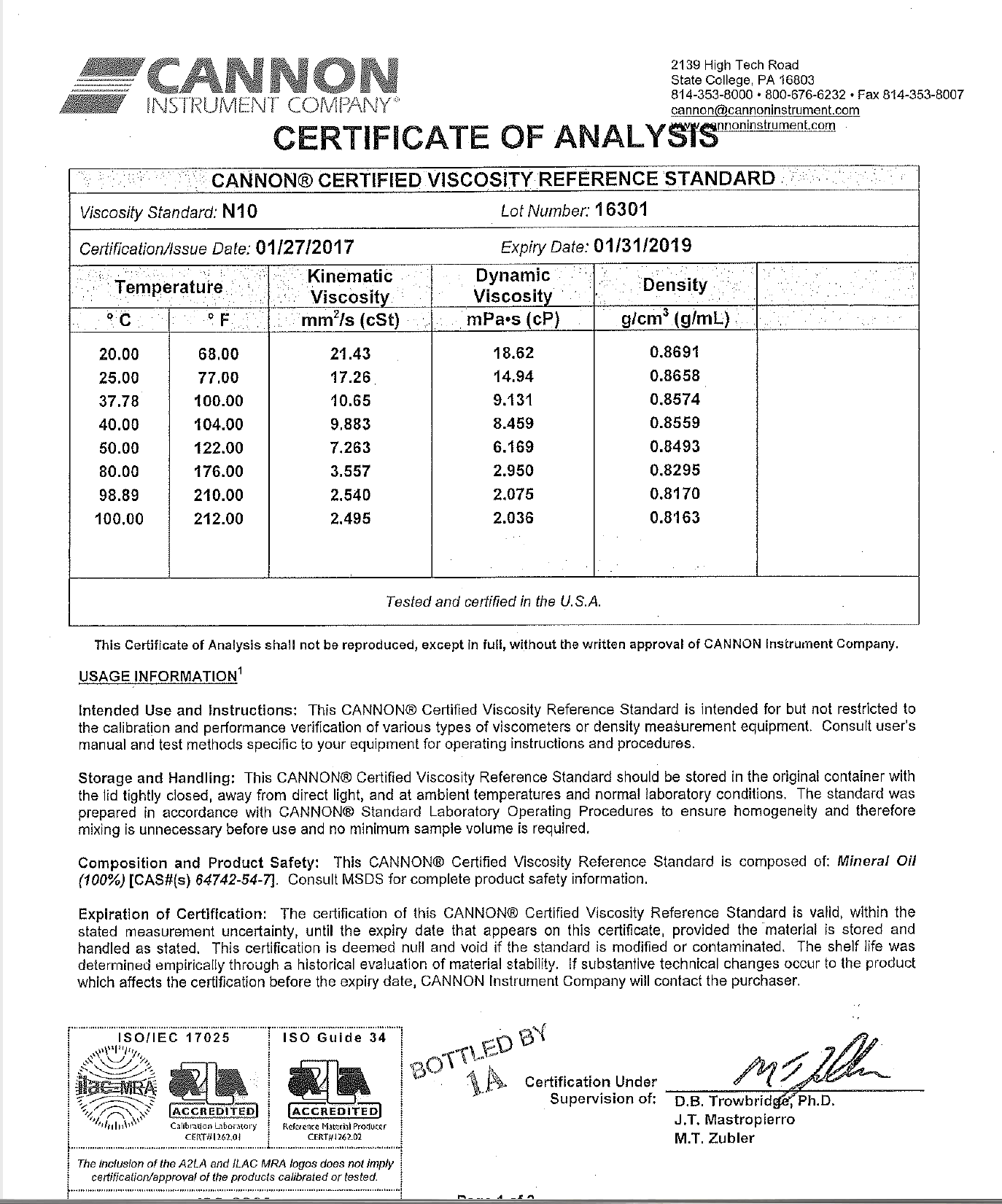 View My Viscosity Measurement!