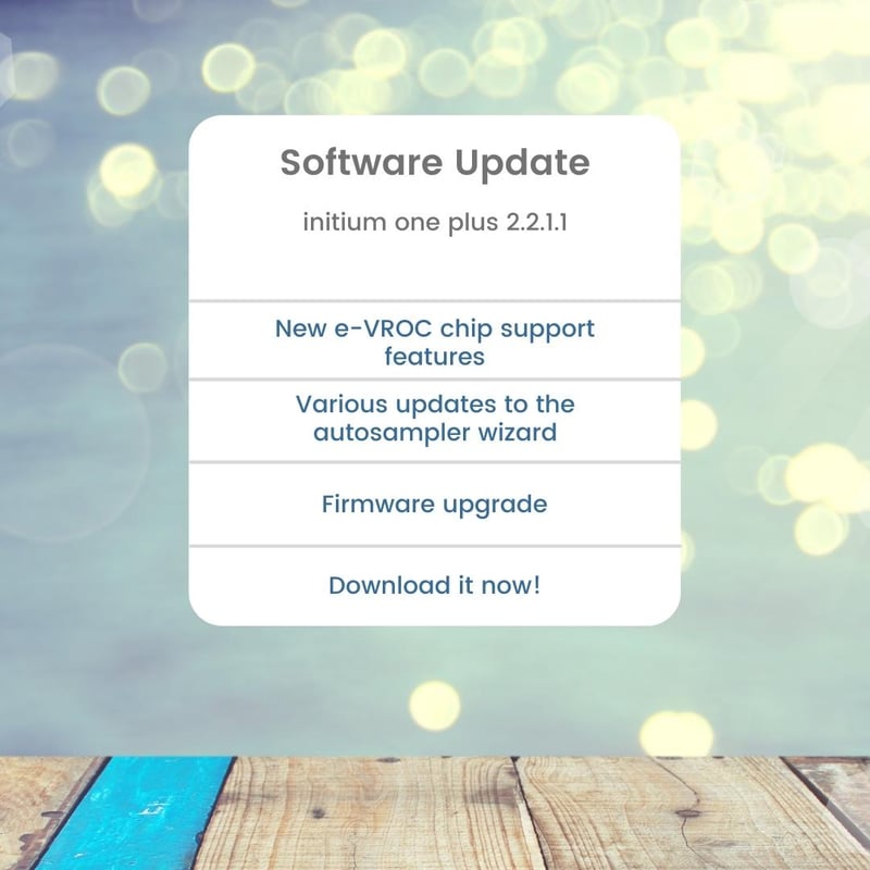 VROC initium one plus Software Update - July 2022